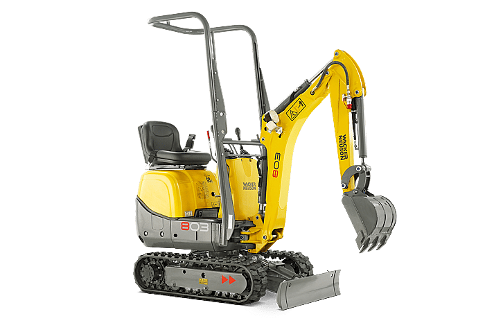 Wacker Neuson 803 Mini Excavator - Construction & Land Management ...