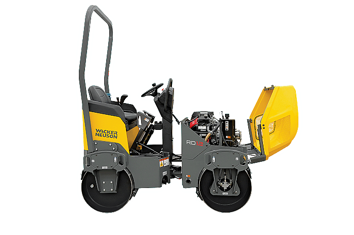 Wacker Neuson RD12 Ride On Double Drum Roller | Construction & Land ...