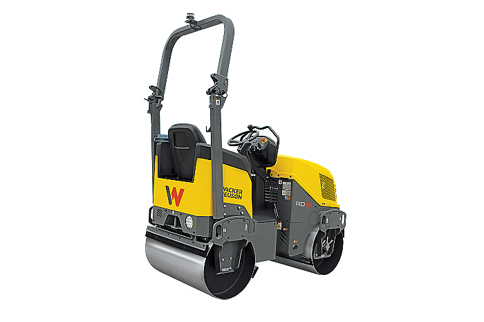 Wacker Neuson RD12 Ride On Double Drum Roller | Construction & Land ...